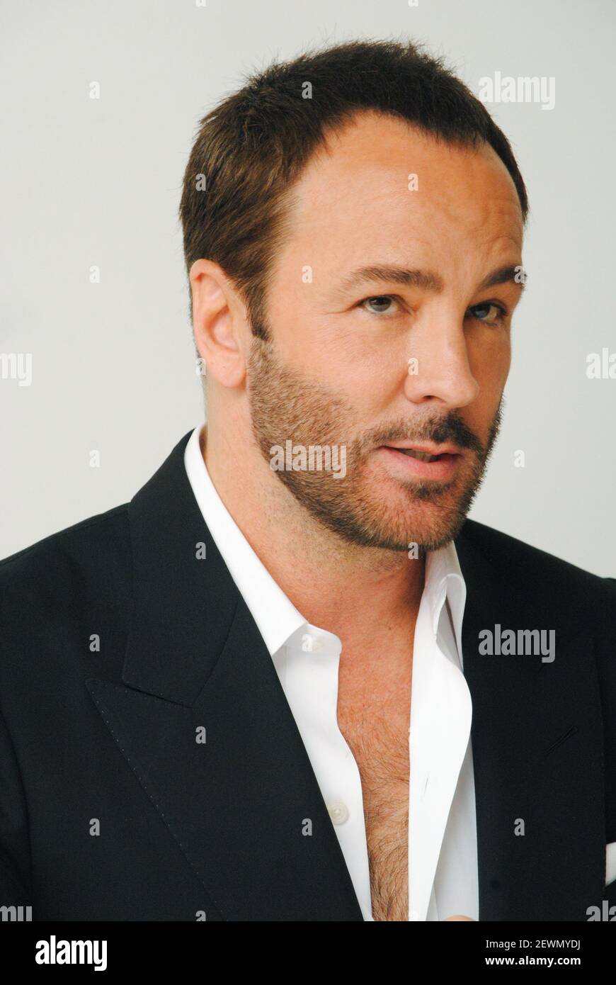 Tom Ford at the Hollywood Foreign Press Association press conference ...