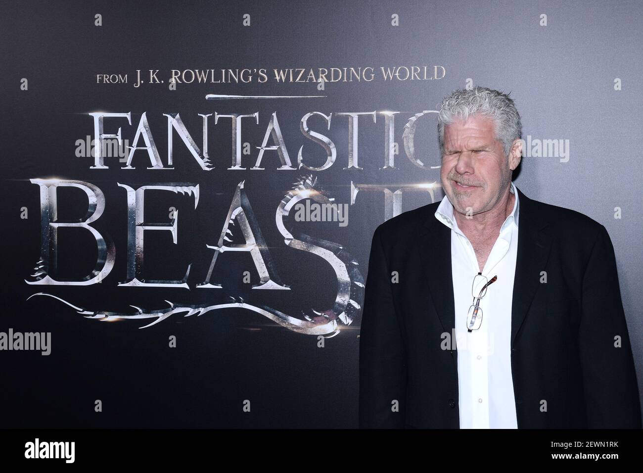 Actor Ron Perlman attends the 'Fantastic Beasts And Where To Find Them ...