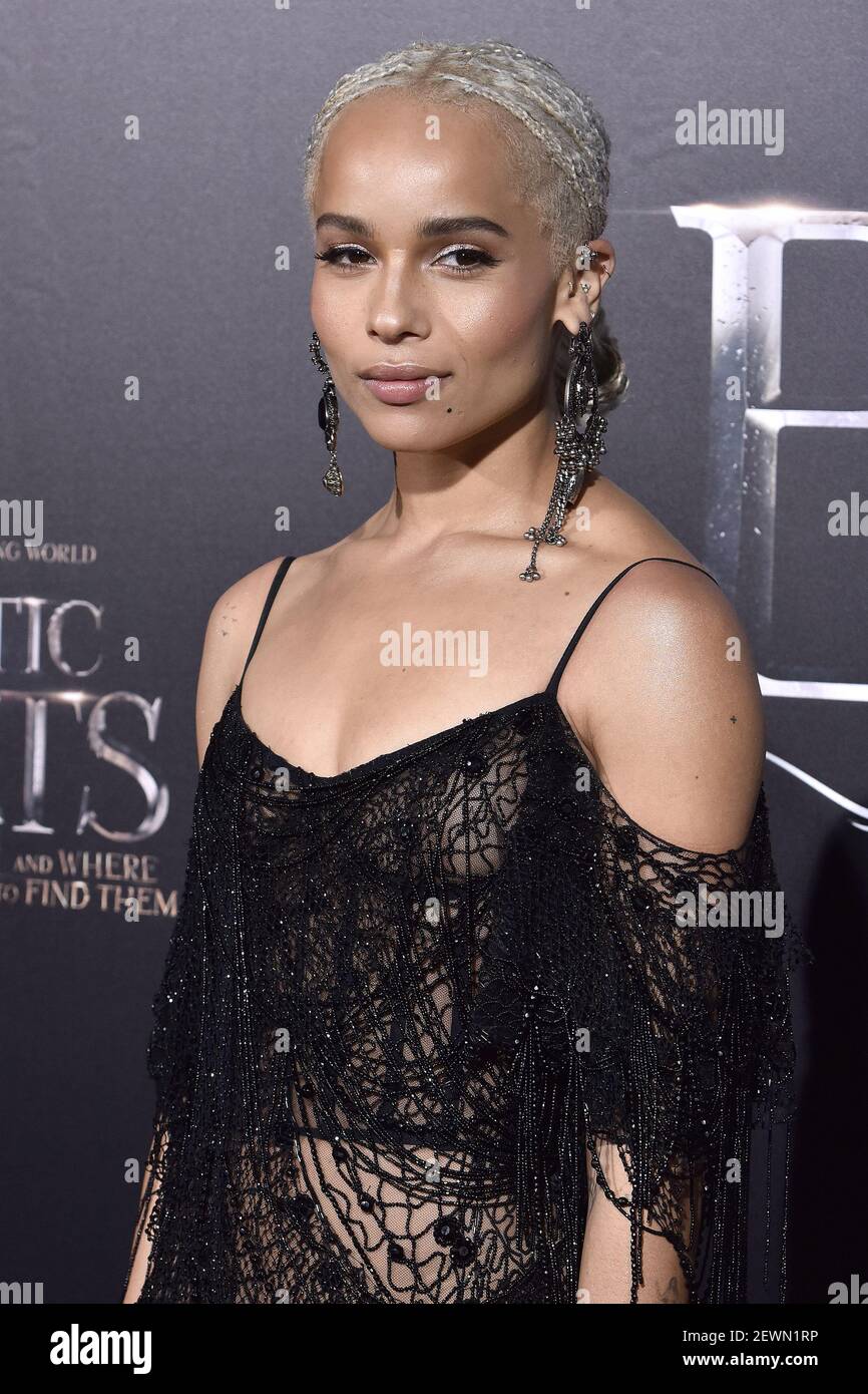 Actress Zoe Kravitz attends the 'Fantastic Beasts And Where To Find ...