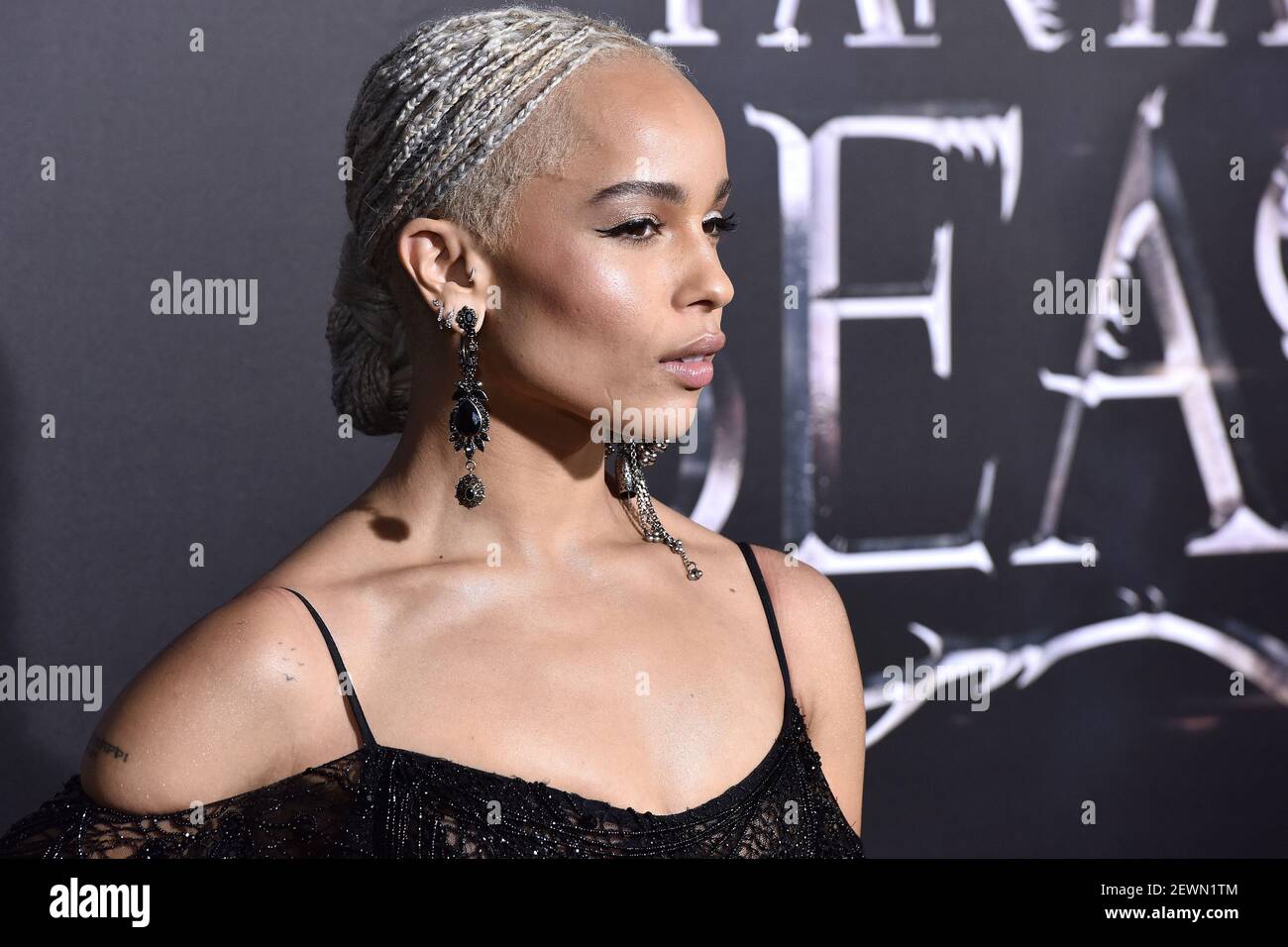 Actress Zoe Kravitz attends the 'Fantastic Beasts And Where To Find ...