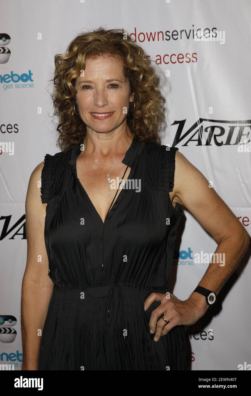 Actress Nancy Travis arrives at the 2016 Talent Managers Association ...