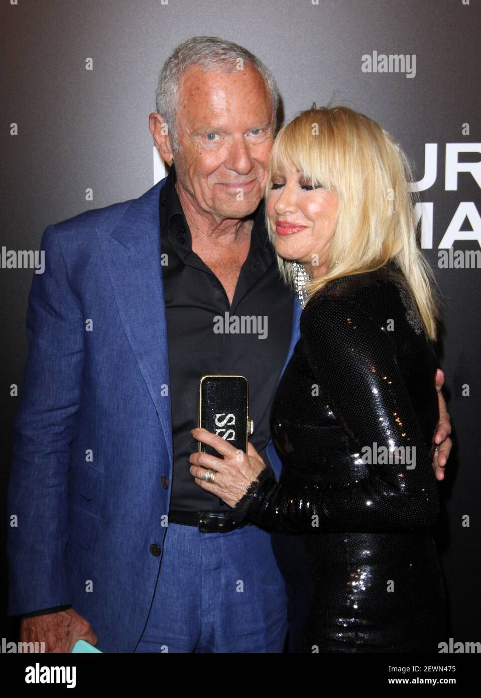 Suzanne Somers with husband Alan Hamel attending the Nocturnal Animals ...