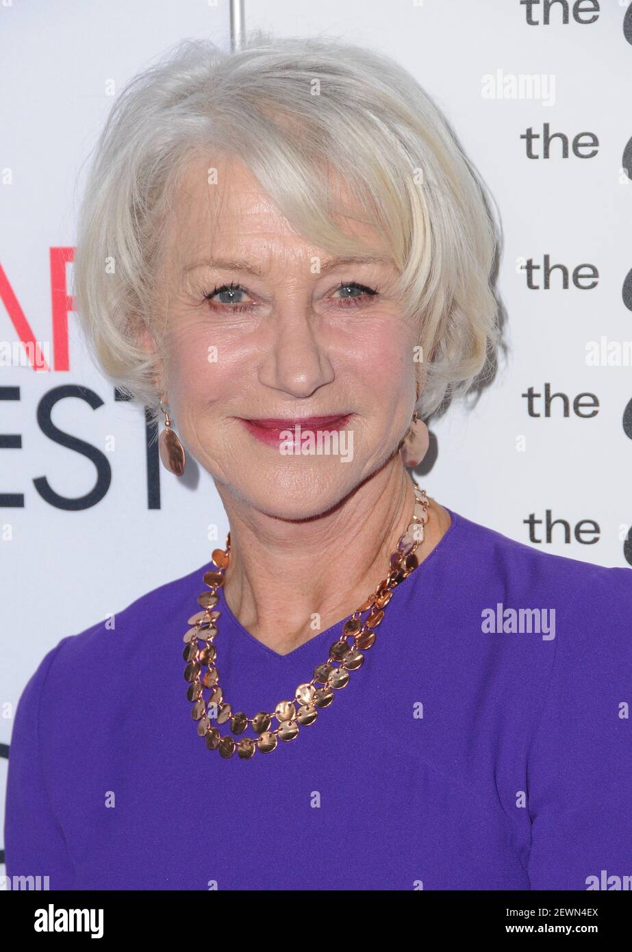 Helen Mirren attending the AFI FEST 2016 Presented By Audi premiere Of ...