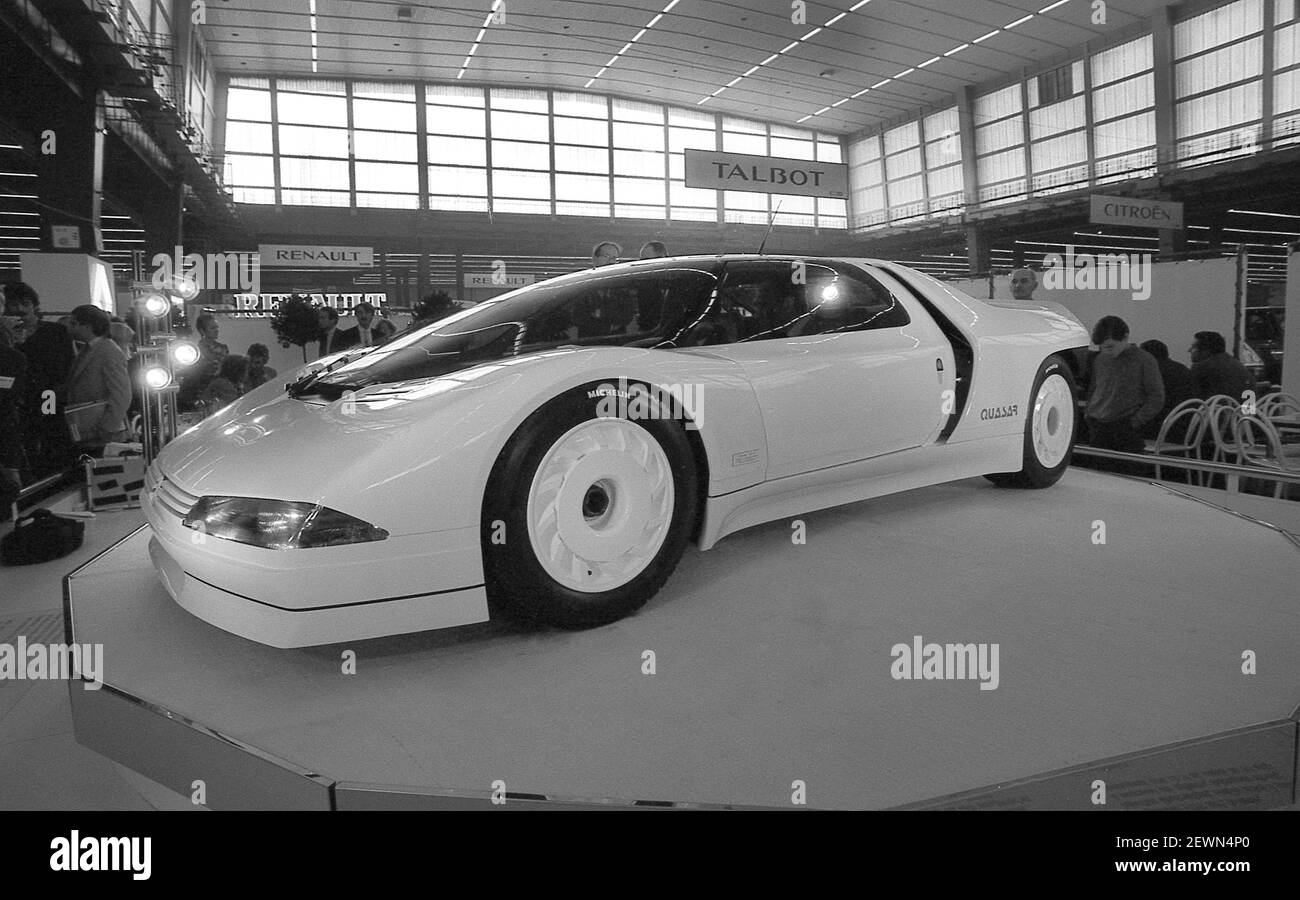 Peugeot quasar concept car 1984 hi-res stock photography and images - Alamy