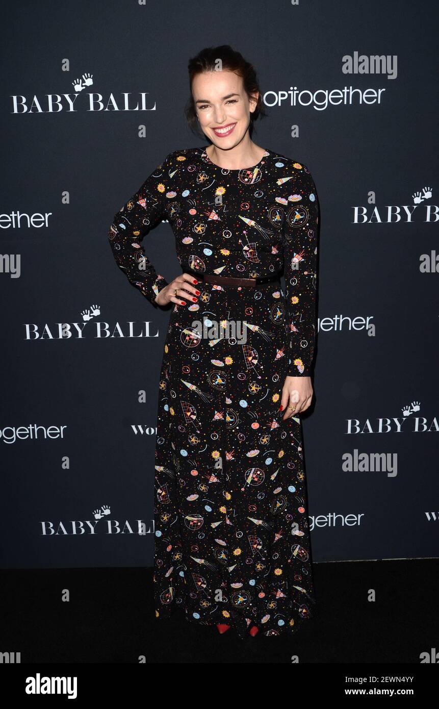 Elizabeth Henstridge at the Annual Baby Ball in honor of World Adoption ...