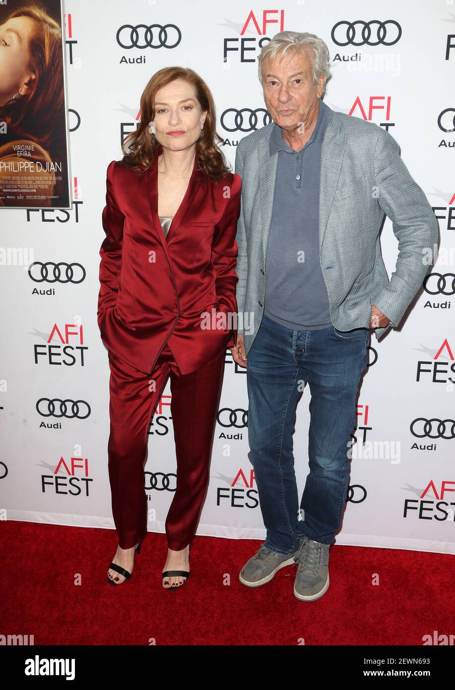 Isabelle Huppert, Paul Verhoeven. AFI FEST 2016 Presented By Audi - A ...