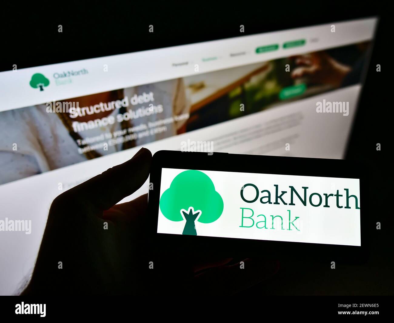Oaknorth bank plc hi-res stock photography and images - Alamy
