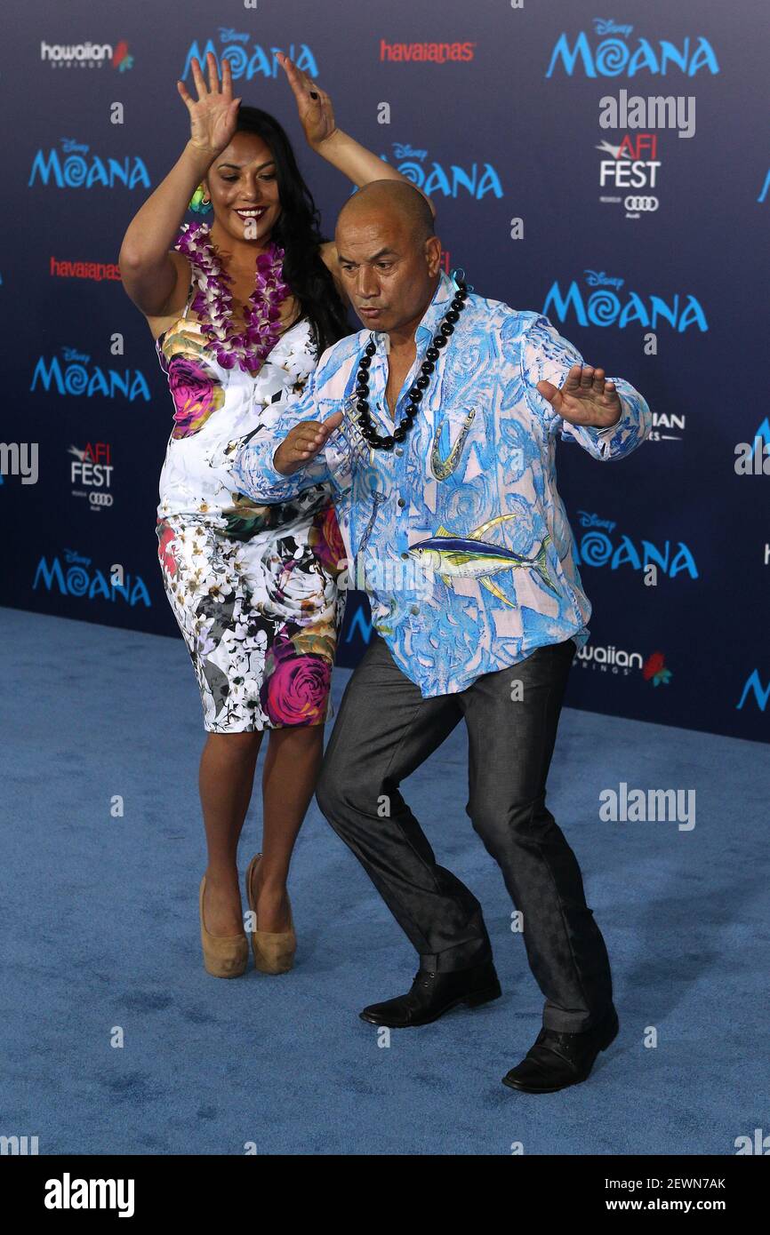 Temuera Morrison attends the World Premiere Of Walt Disney Animation ...