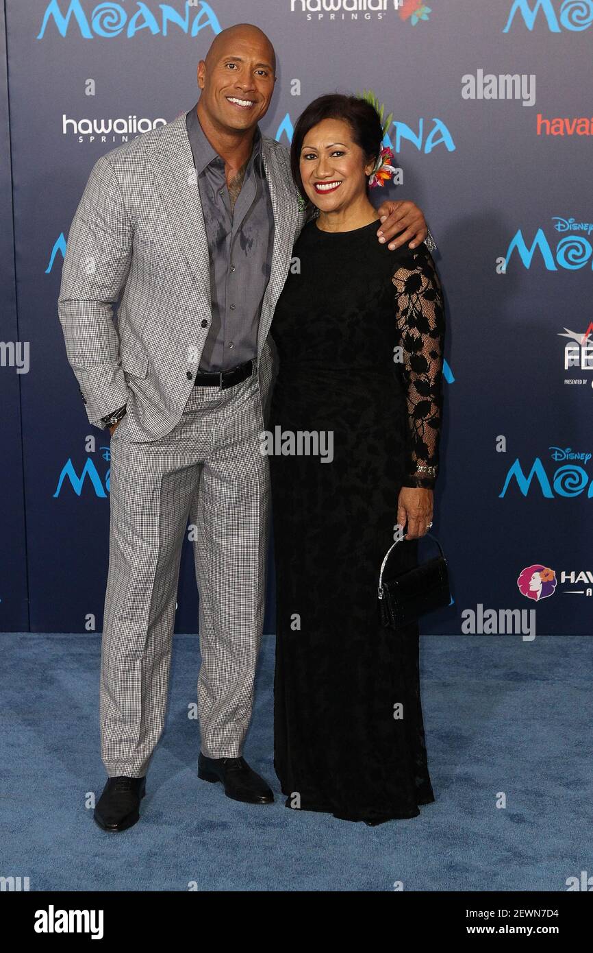 Dwayne Johnson attends the World Premiere Of Walt Disney Animation ...