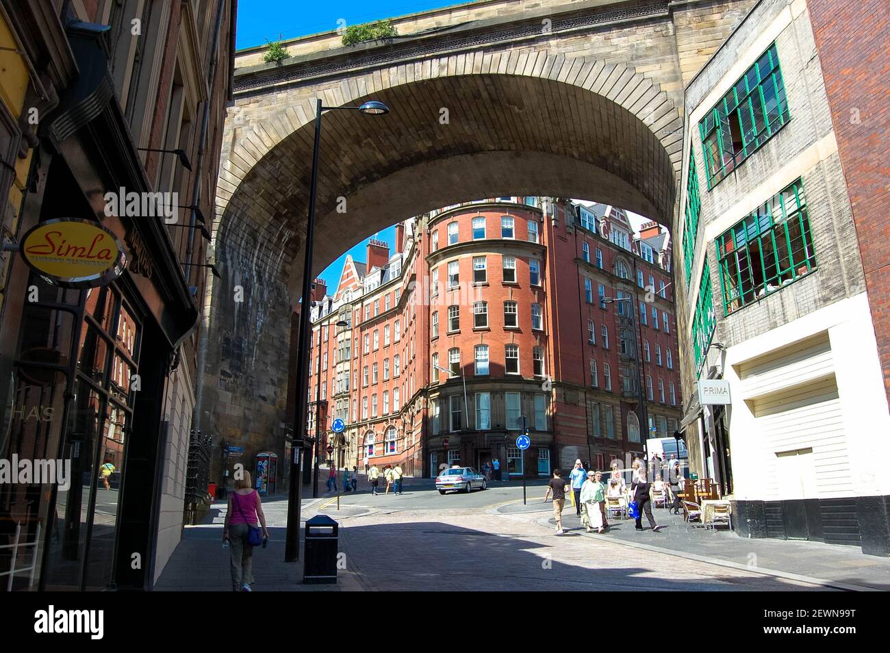 Newcastle Upon Tyne arch Stock Photo - Alamy