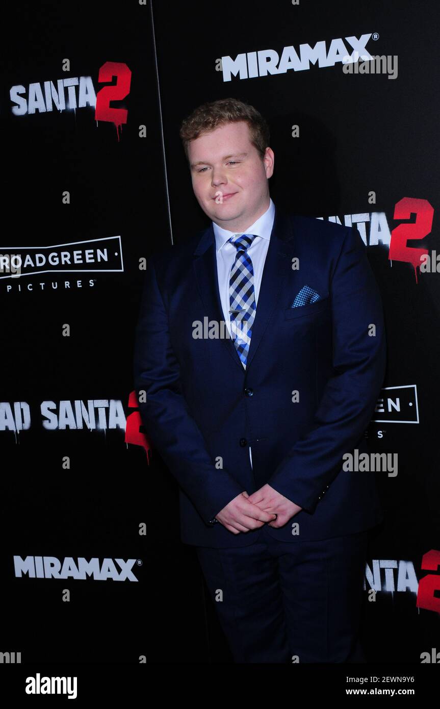 Brett Kelly at the Bad Santa 2 premiere held at AMC Loews Lincoln ...