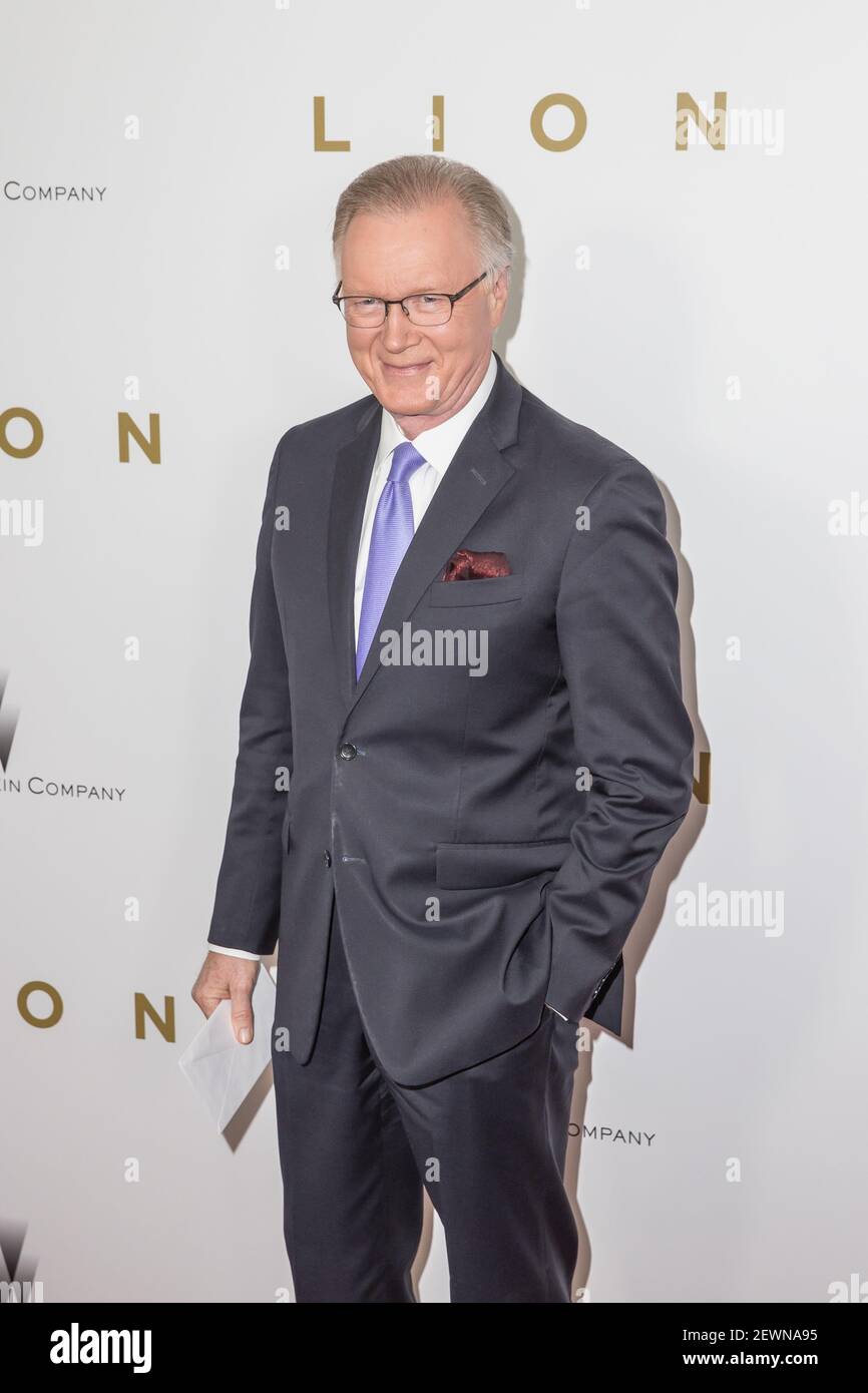 Chuck Scarborough attends the 'Lion' New York premiere at Museum of ...