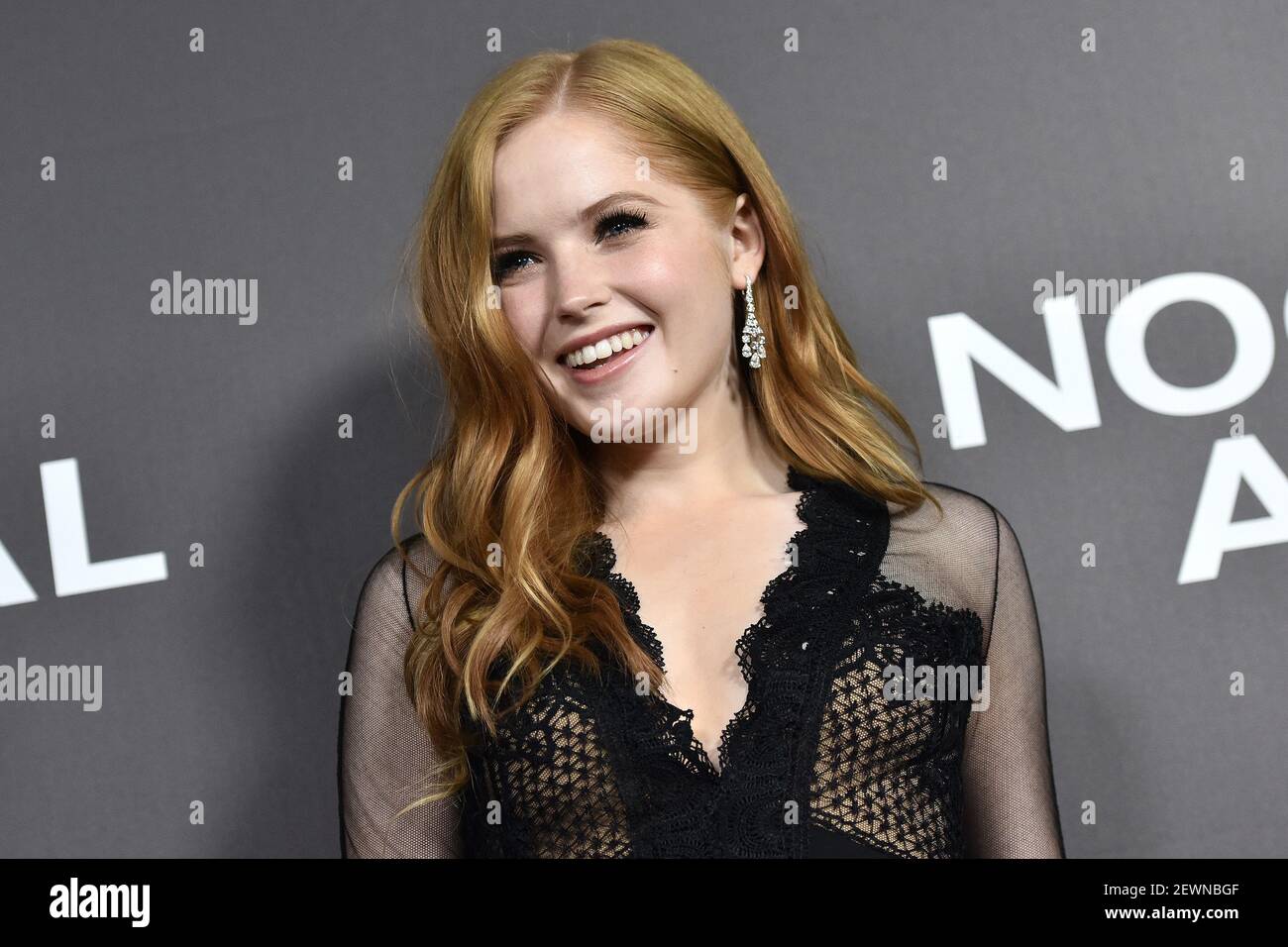 Actress Ellie Bamber attends the "NOCTURNAL ANIMALS" Premiere at The ...