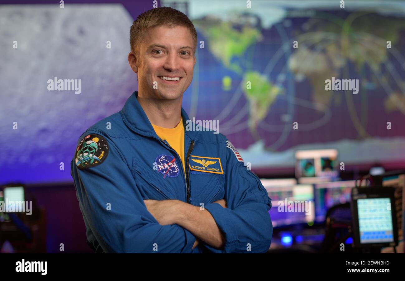 HOUSTON, TX, USA - 17 September 2020 - NASA astronaut Matthew Dominick ...