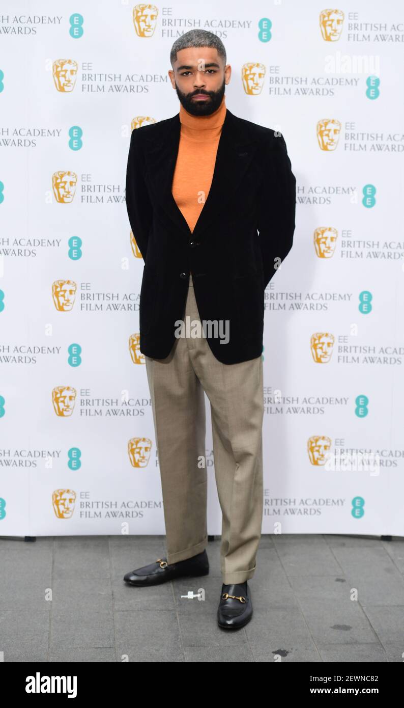 Kingsley Ben-Adir at the BAFTA EE Rising Star Award 2021 nominees ...