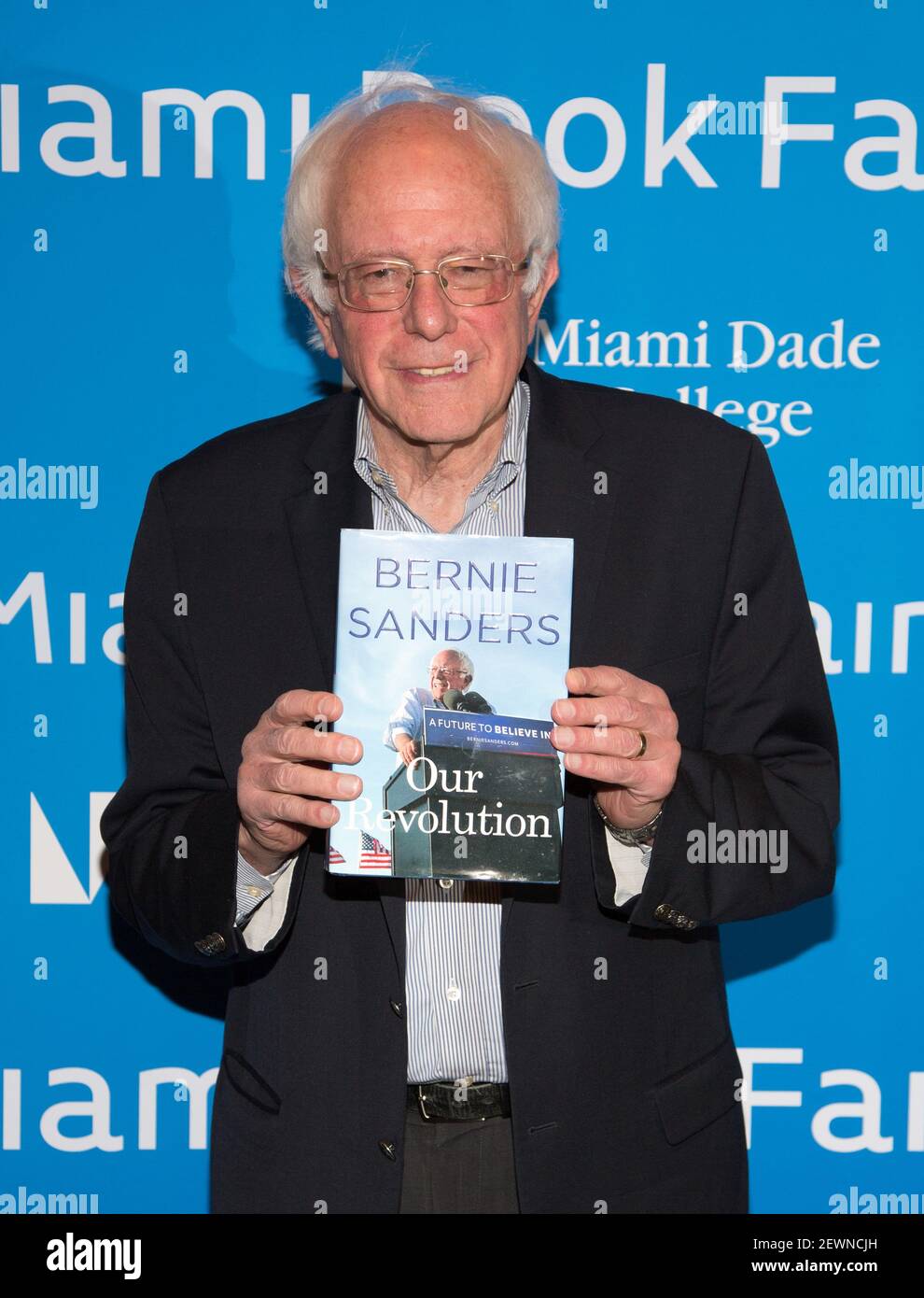 Senator Bernie Sanders is seen during an An Evening with Bernie Sanders ...