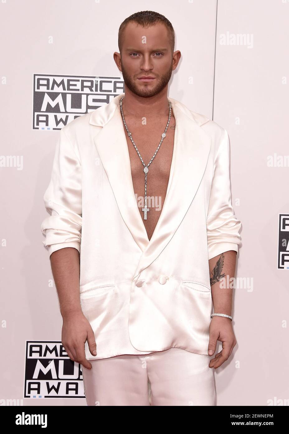 August Getty at the 2016 American Music Awards at the Microsoft Theater ...