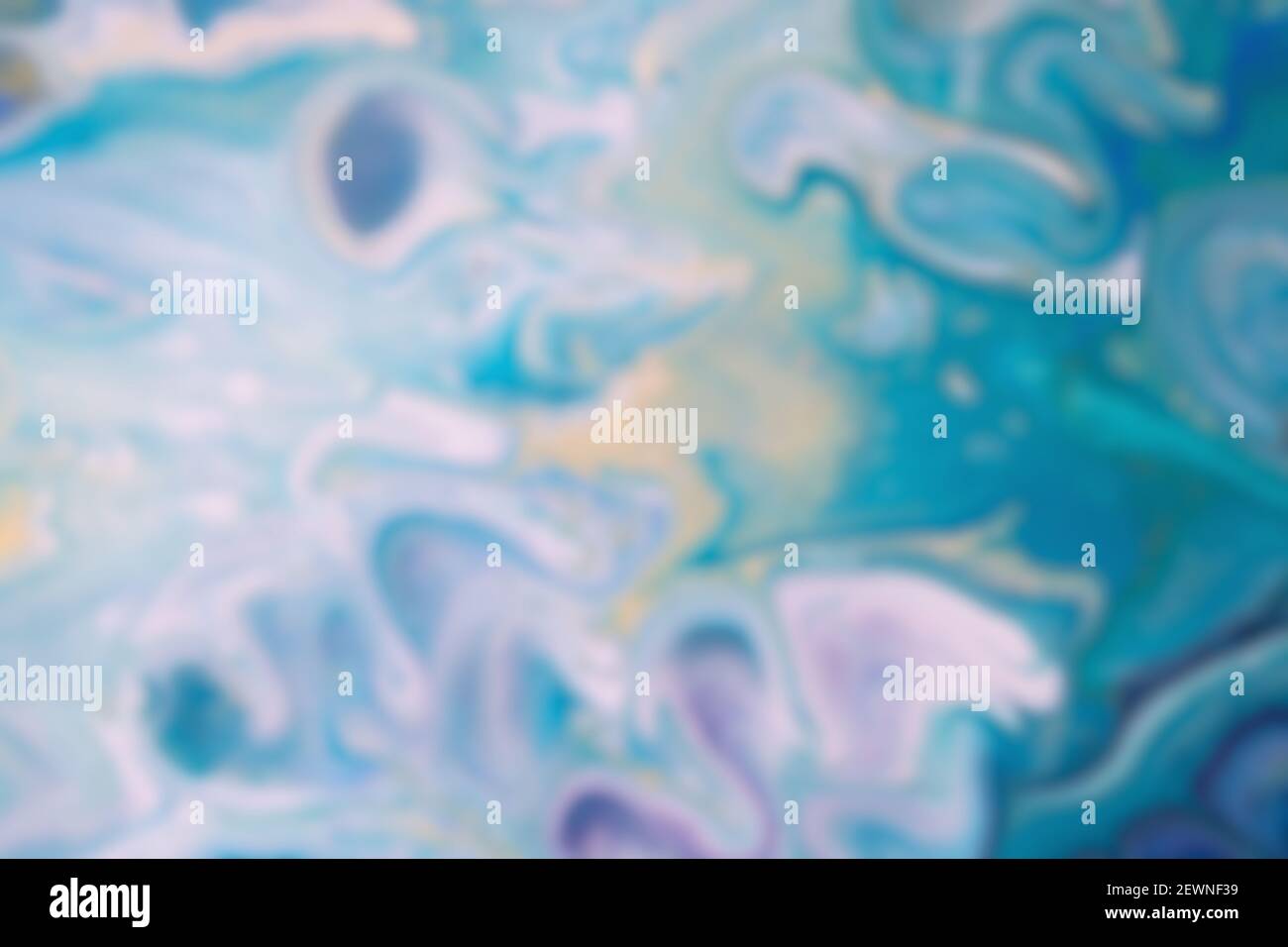 Blurred bright light blue and turquoise background with white lines ...