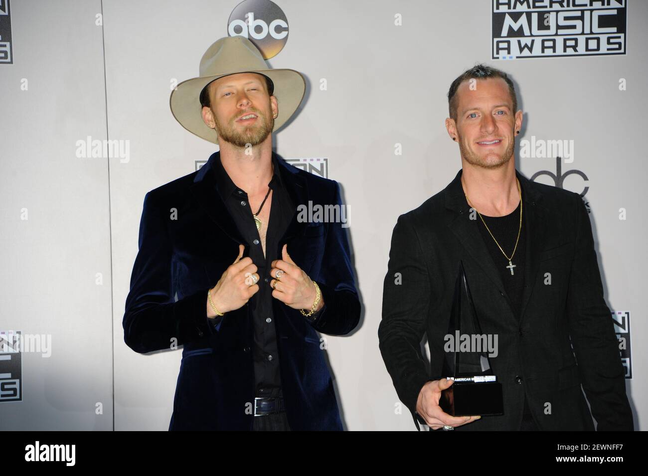 Florida Georgia Line in the press room during 2016 American Music ...