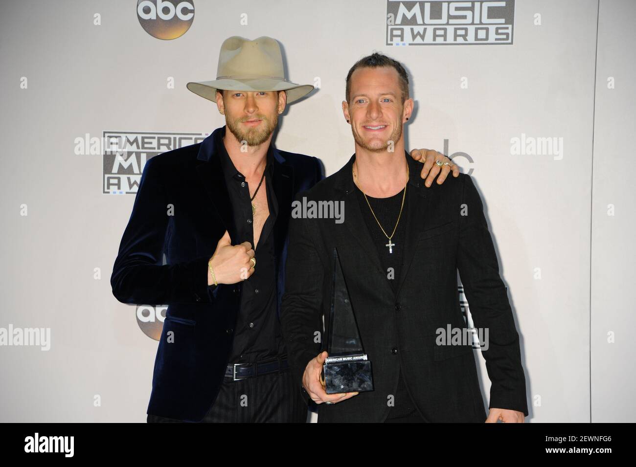 Florida Georgia Line in the press room during 2016 American Music ...