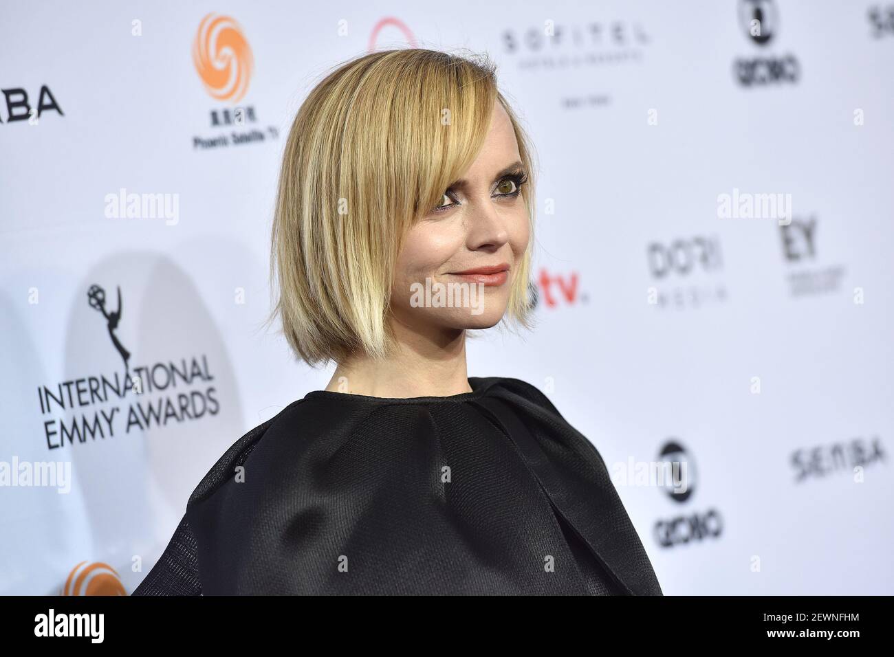 Actress Christina Ricci attends the 44th International Emmy Awards at ...