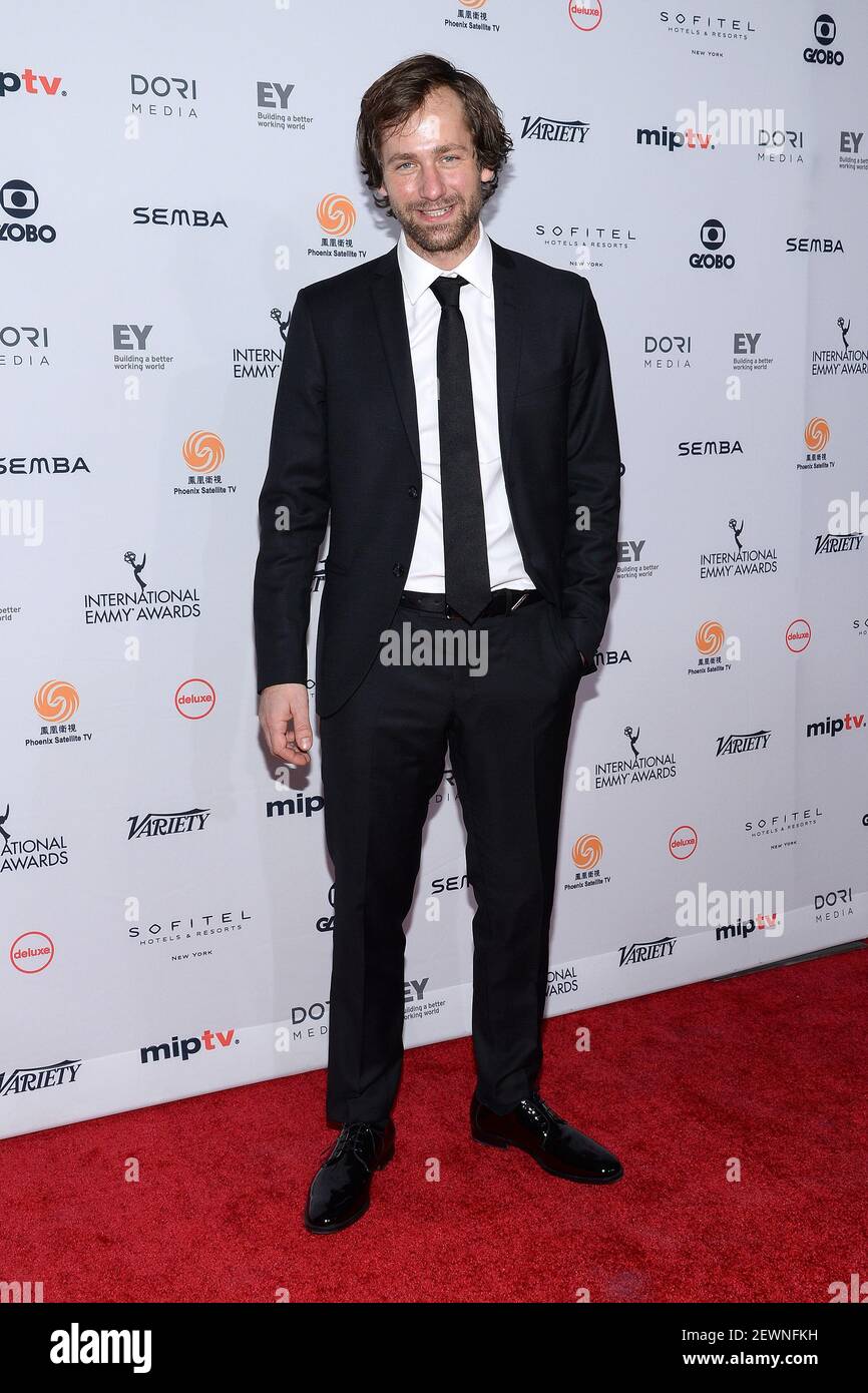 Florian Stetter attends the 44th International Emmy Awards at the New ...