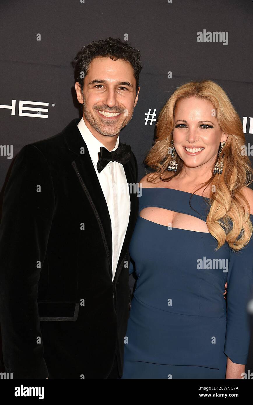 Ethan Zohn and wife Lisa Heywood Zohn attend the Angel Ball 2016 on ...