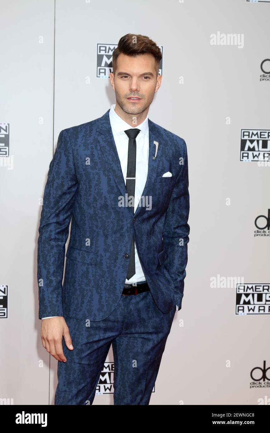 LOS ANGELES - NOV 20: AJ Gibson at the 2016 American Music Awards at ...