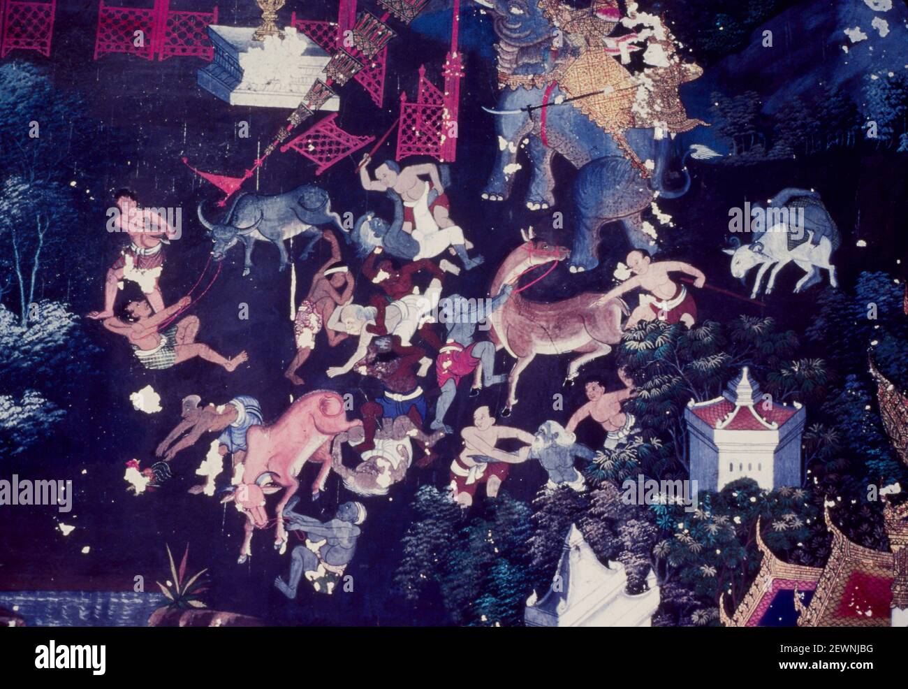 The freeing of all the animals that were going to be sacrificed, Wat ...