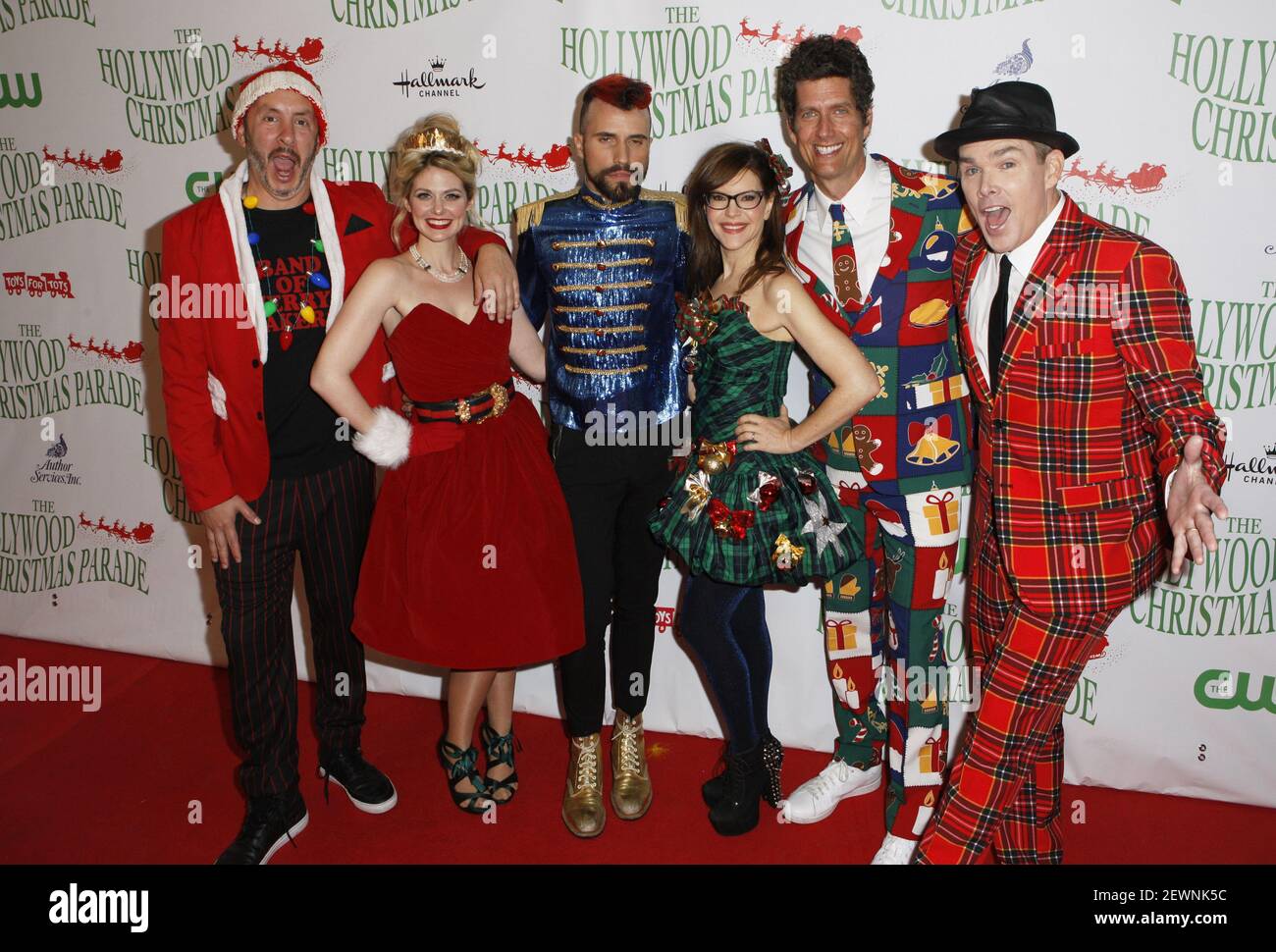 'Band of Merrymakers' Sam Hollander, Charity Daw, Tyler Glenn, Lisa ...