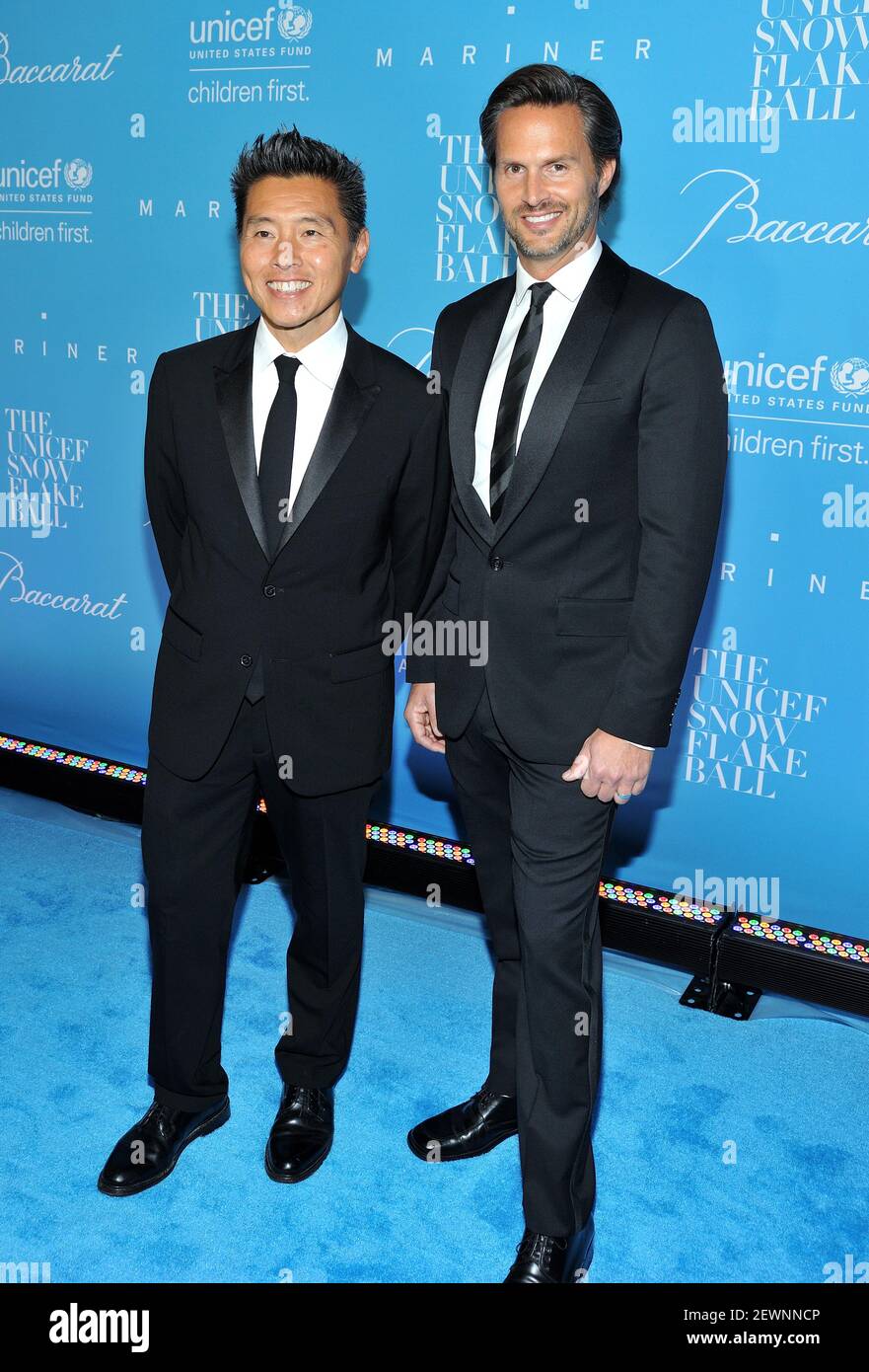 L-R: Designer Vern Yip and Craig Koch attend the 12th Annual UNICEF ...