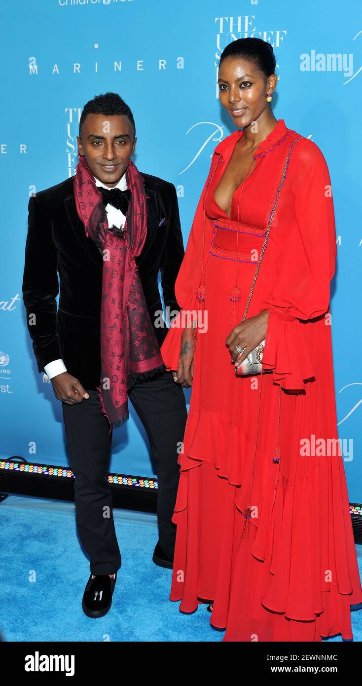 Chef Marcus Samuelsson and wife Maya attend the 12th Annual UNICEF ...