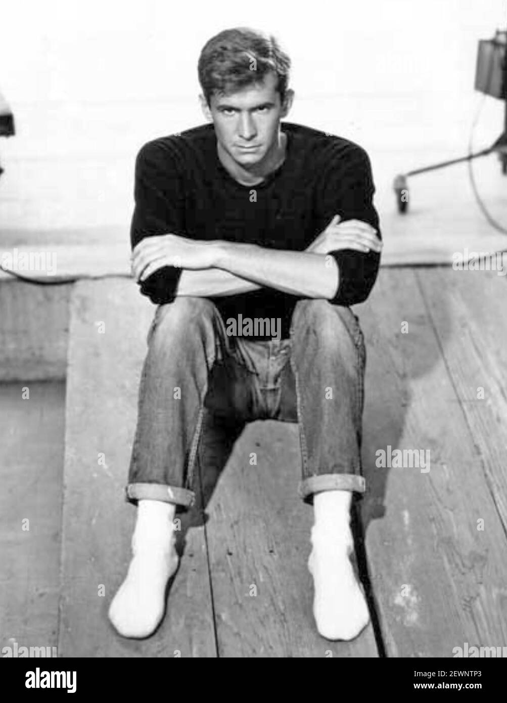 ANTHONY PERKINS (1932-1992) American film actor and director about 1960 ...