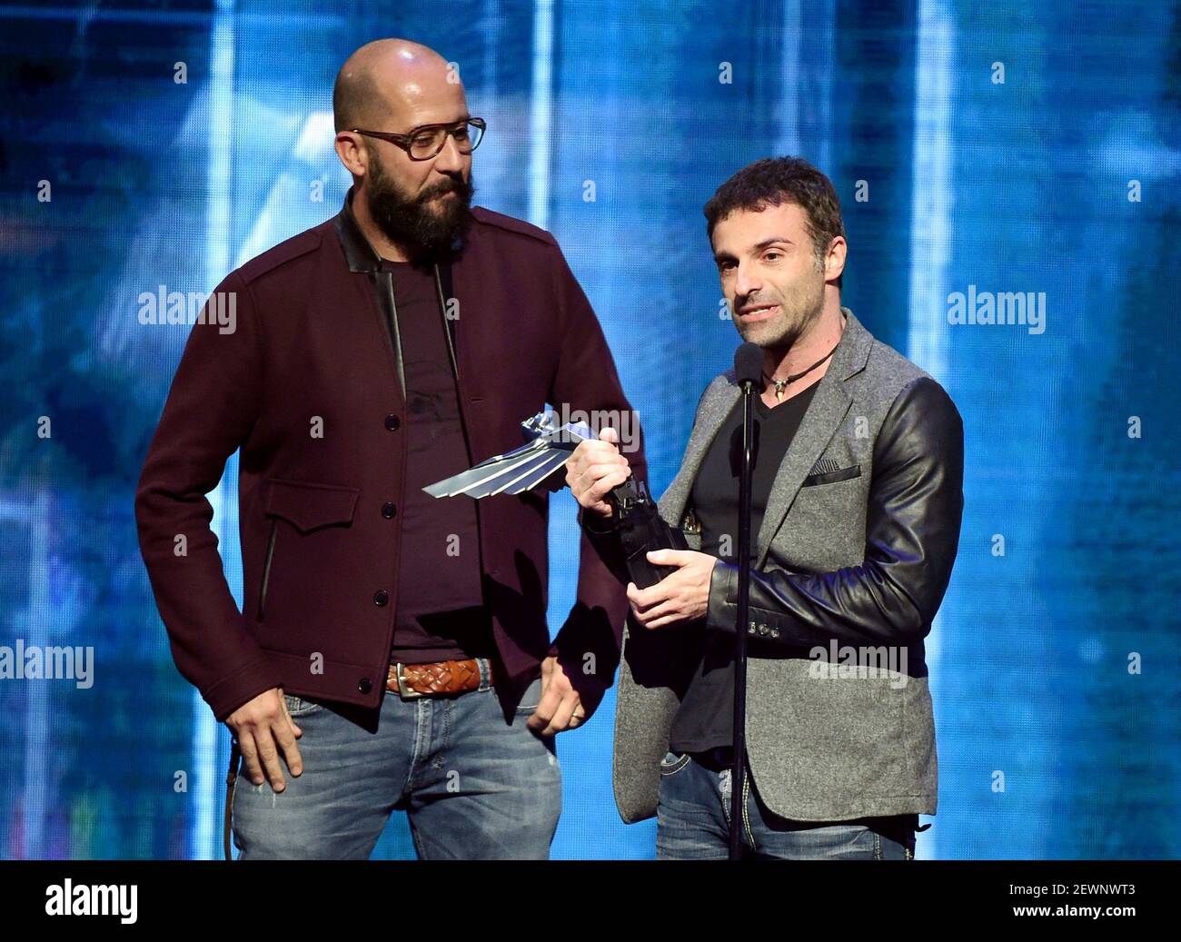 LOS ANGELES, CA - DECEMBER 1: (L-R) Sebastian Mitton and Raphael ...