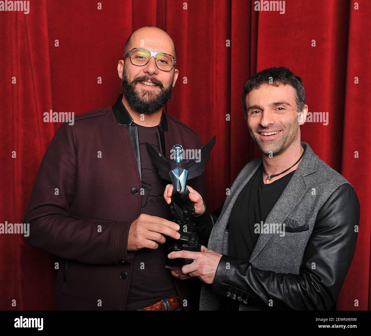LOS ANGELES, CA - DECEMBER 1: Raphael Colantonio (L) and Sebastian ...