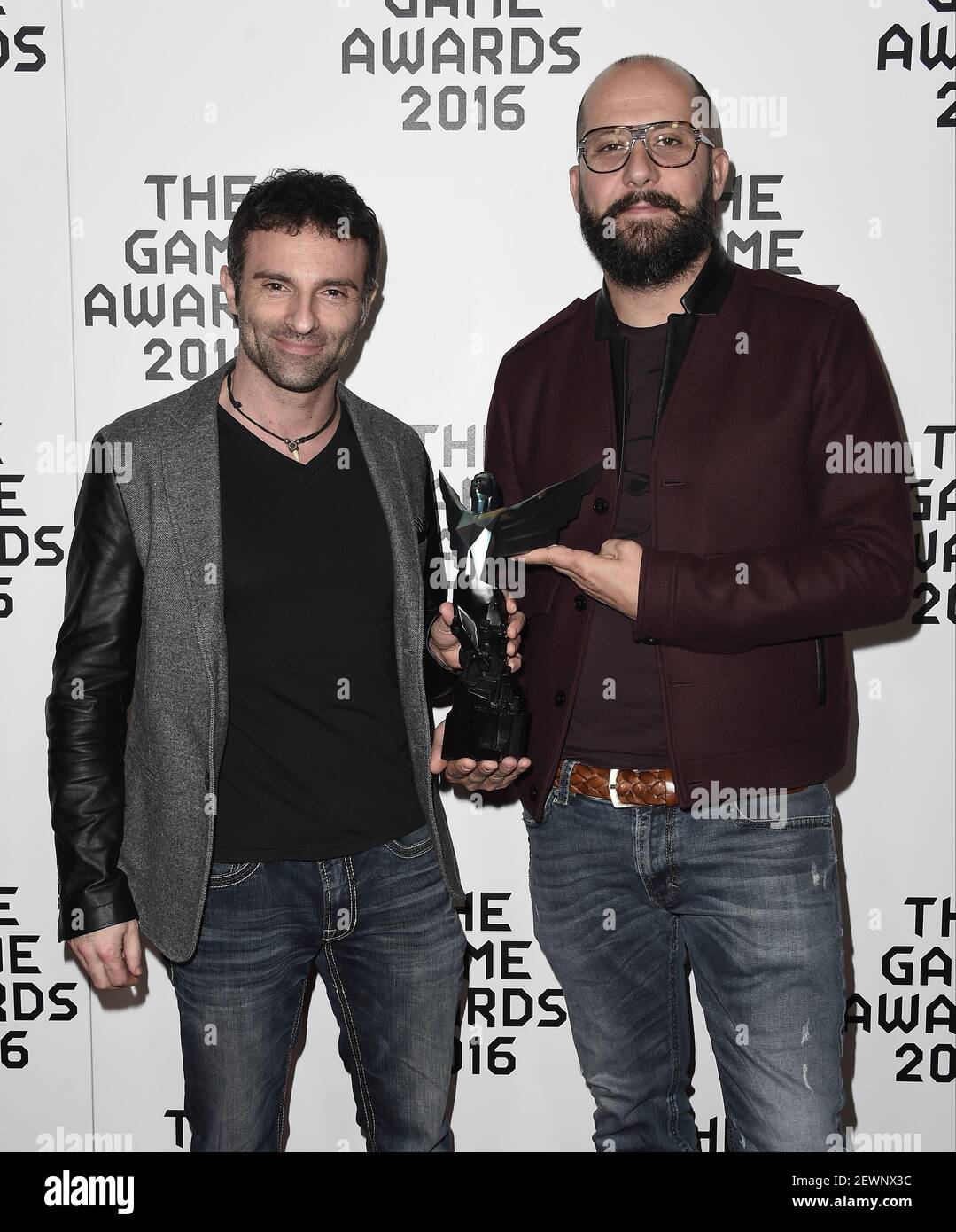 LOS ANGELES, CA - DECEMBER 1: Raphael Colantonio (L) and Sebastian ...