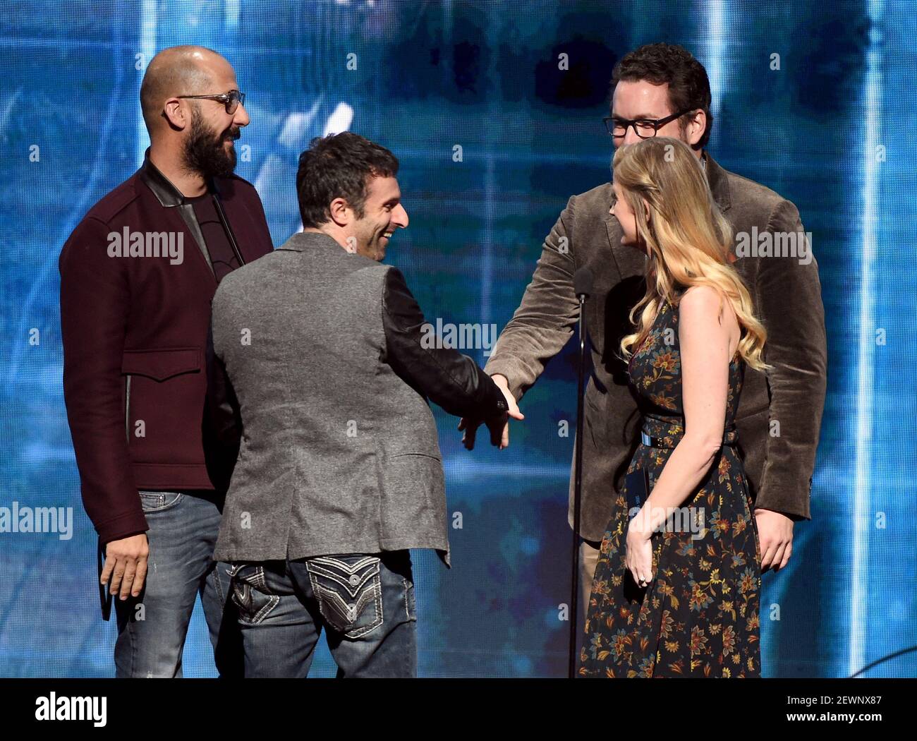 LOS ANGELES, CA - DECEMBER 1: (L-R) Sebastian Mitton and Raphael ...