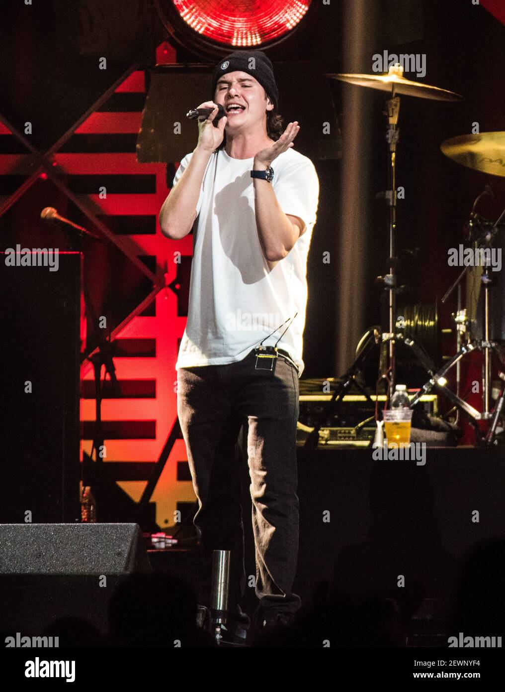 Recording artist Lukas Graham Forchhammer of music group Lukas Graham ...