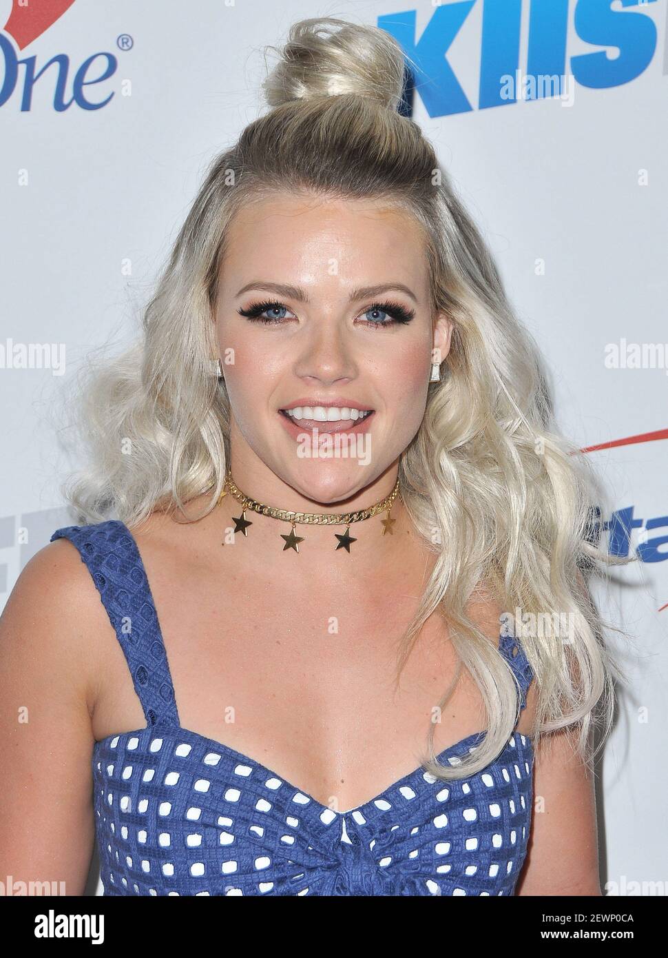 Witney Carson arrives at 102.7 KIIS FM's Jingle Ball 2016 held at the ...
