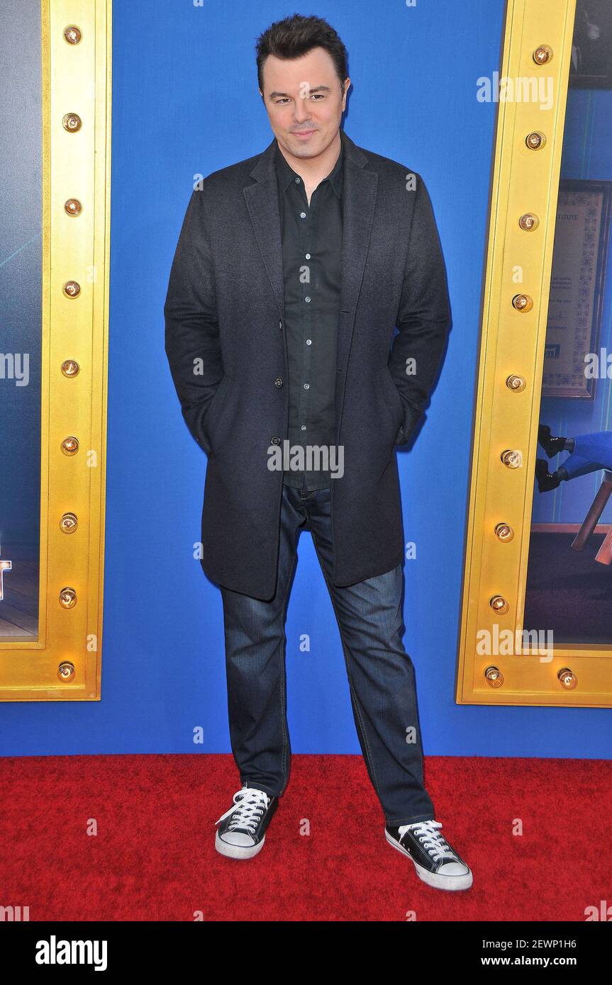 Seth MacFarlane arrives at Universal Pictures' "Sing" Premiere held at ...