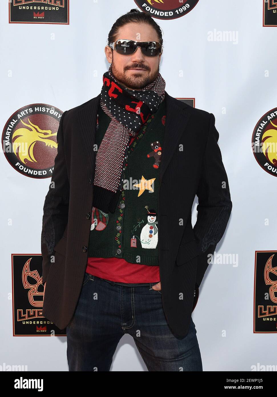 BURBANK, CA - DECEMBER 3: Actor Johnny Mundo at the El Rey Networks ...