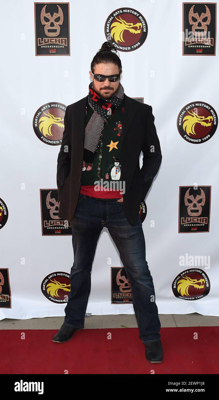 BURBANK, CA - DECEMBER 3: Actor Johnny Mundo at the El Rey Networks ...