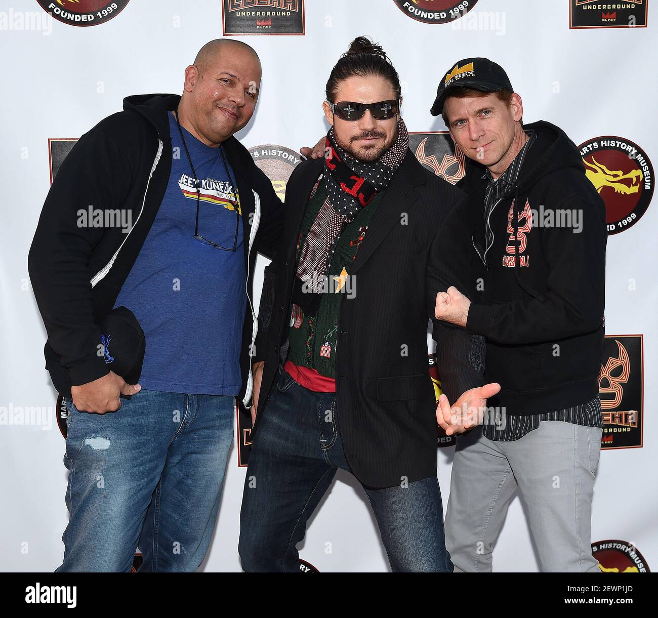 BURBANK, CA - DECEMBER 3: (L-R) El Rey Networks Chief Creative Officer ...