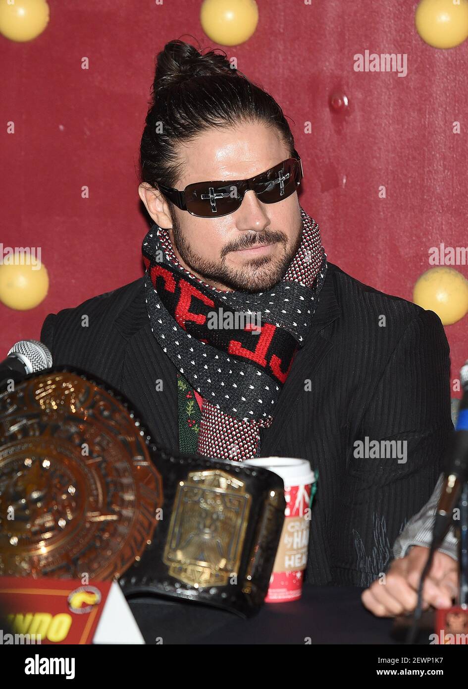 BURBANK, CA - DECEMBER 3: Actor Johnny Mundo at the El Rey Networks ...