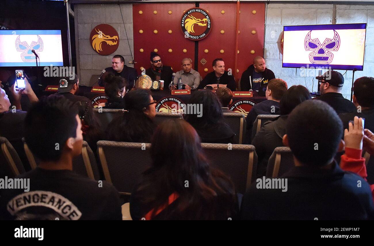 BURBANK, CA - DECEMBER 3: (L-R) Head Writer Chris DeJoseph, actors ...