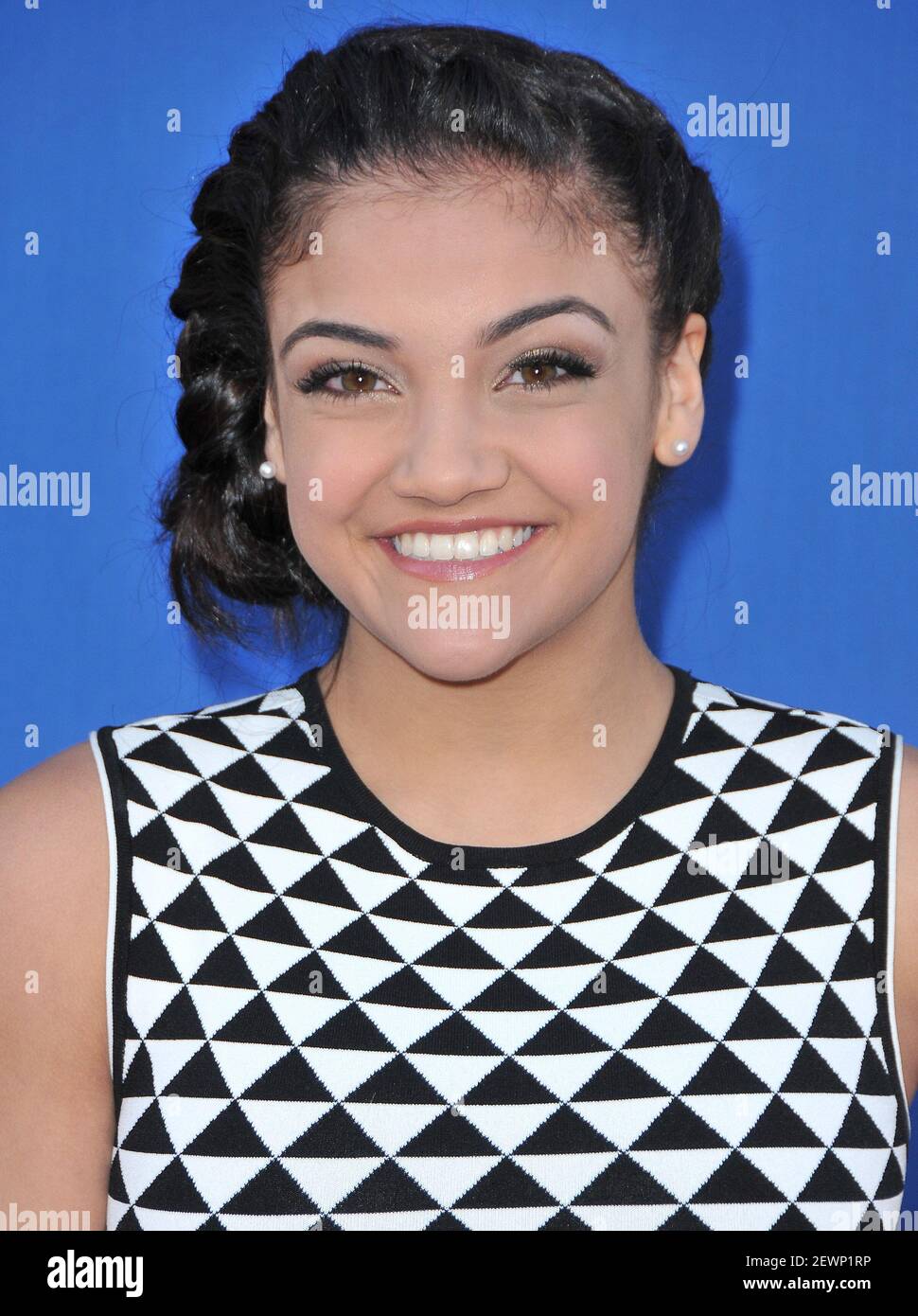 Laurie Hernandez arrives at Universal Pictures' "Sing" Premiere held at ...