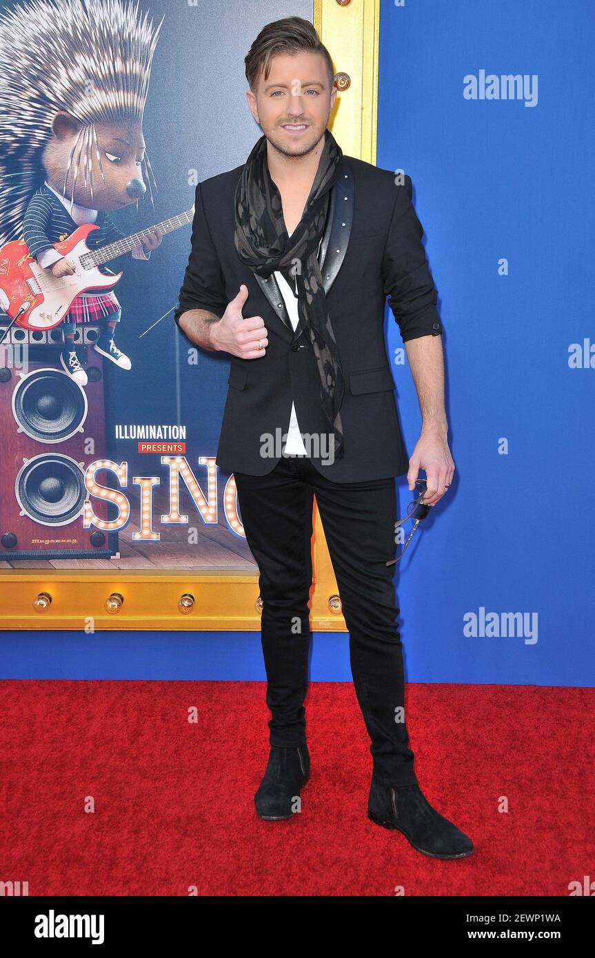 Billy Gilman arrives at Universal Pictures' "Sing" Premiere held at the ...