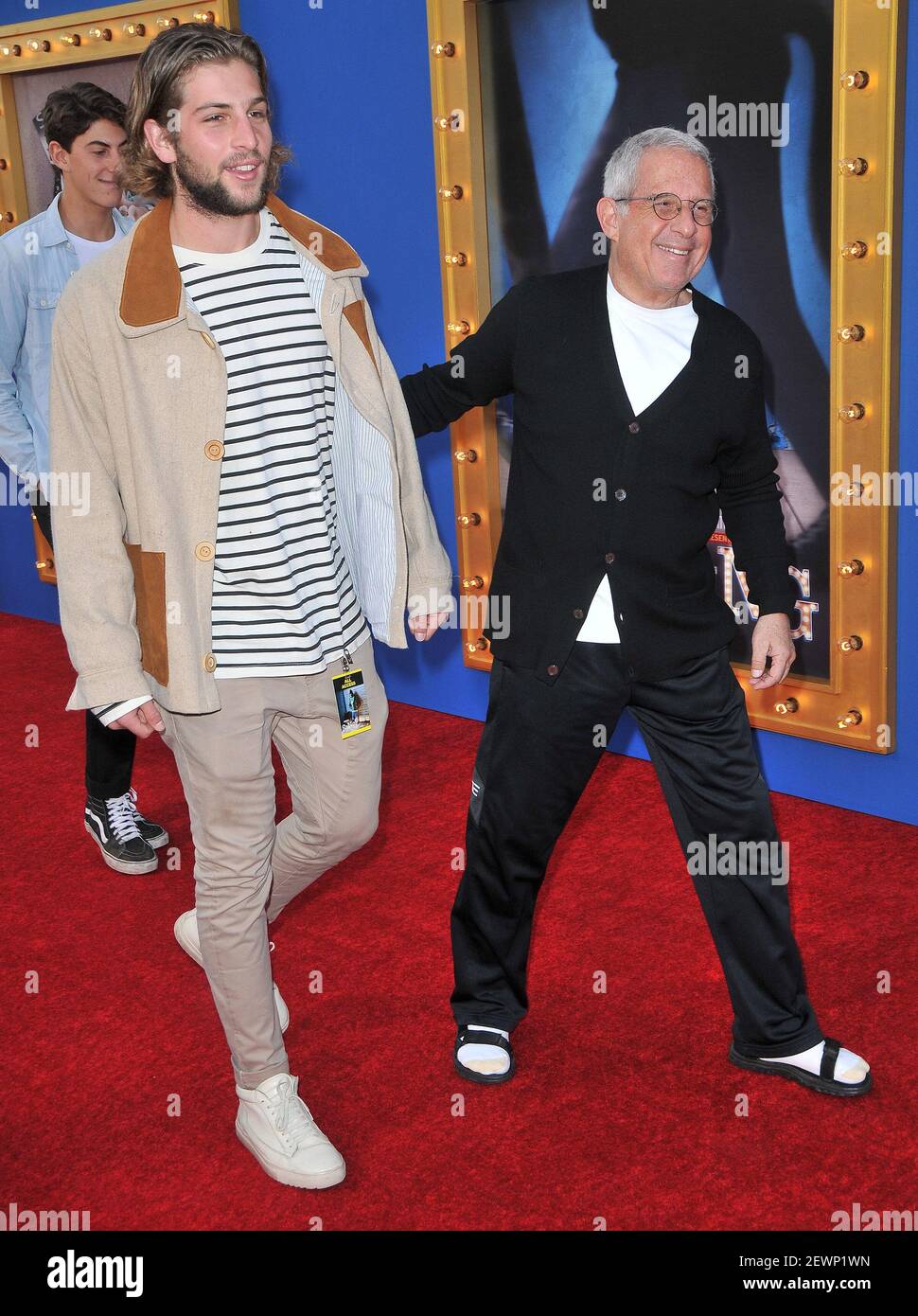 (L-R) Eli Meyer and Ron Meyer arrives at Universal Pictures' "Sing ...