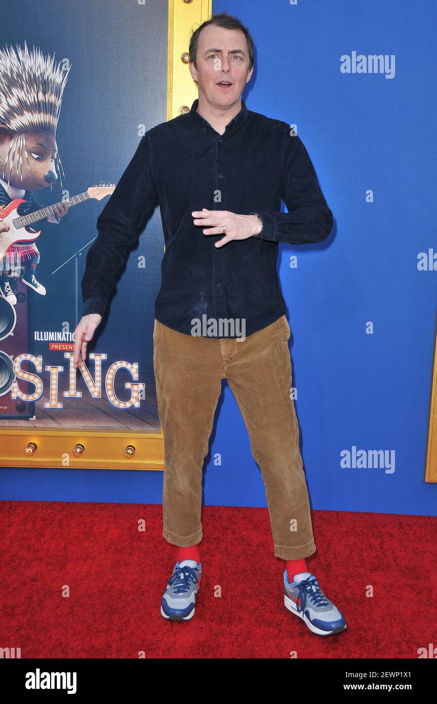 Garth Jennings arrives at Universal Pictures' "Sing" Premiere held at ...
