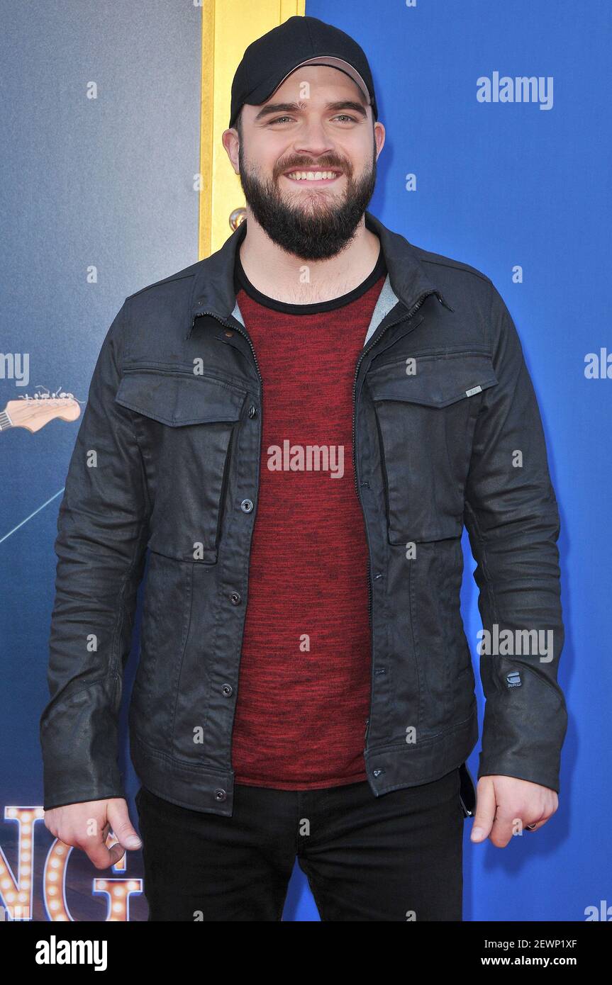 Josh Gallagher arrives at Universal Pictures' "Sing" Premiere held at ...